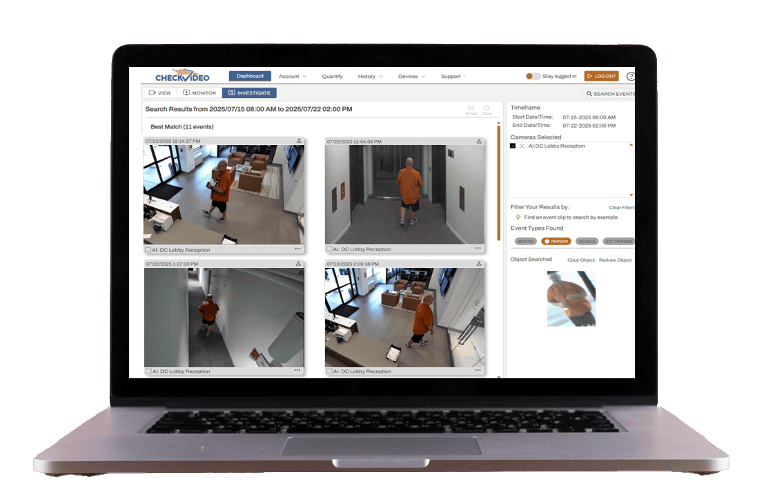 CheckVideo Search - CheckVideo